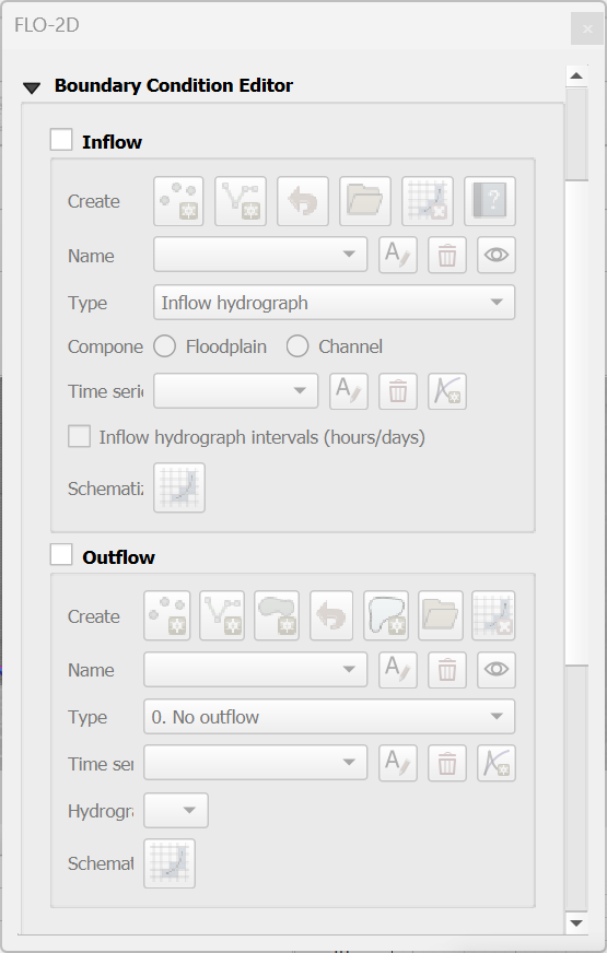 Boundary Condition Editor — FLO-2D Pro Documentation documentation